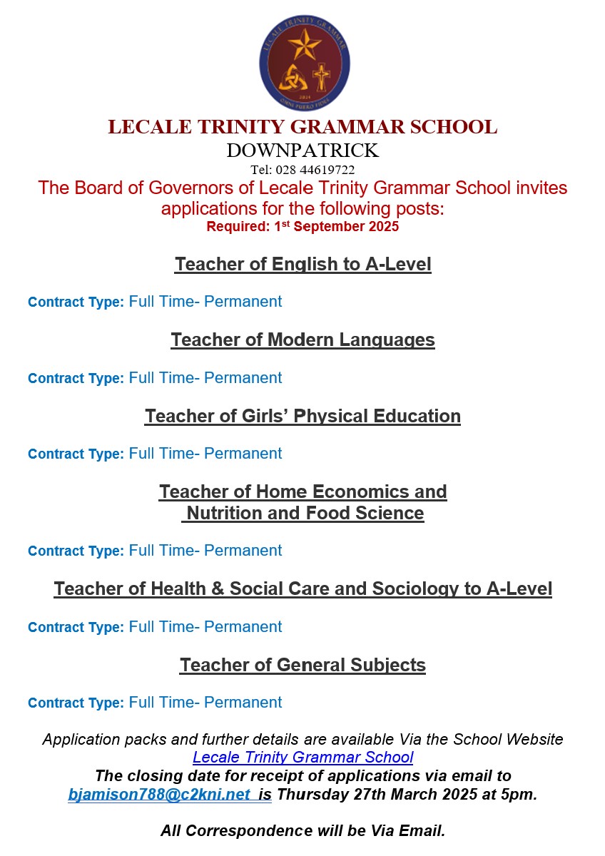 Lecale Trinity Grammar School - Home